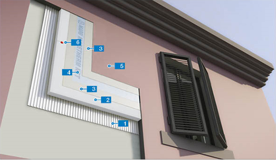 Шпакловка Mapetherm Flex RP: еластична, без съдържание на цимент и ...