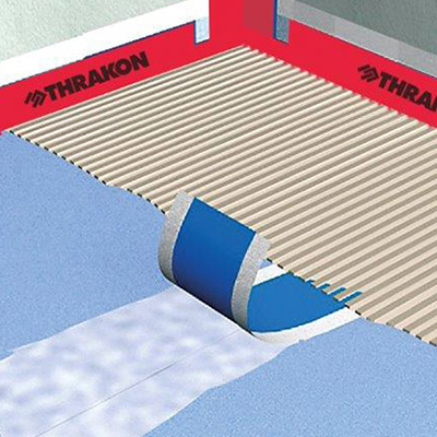 Система за хидроизолация на мокри помещения и тераси от Тракон ...